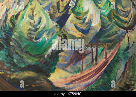 Emily Carr, a renowned Canadian artist, is known for her landscapes and ...