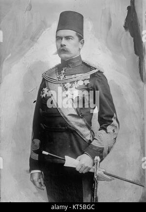 A portrait of Lord Kitchener, a prominent British military leader ...