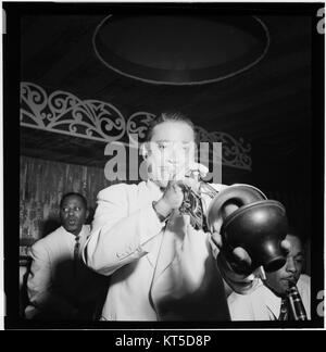 A portrait of Ray Nance, an American musician, captured between 1938 ...