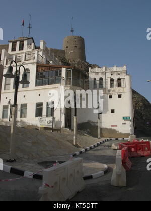 Mud forts, Muscat, Oman Stock Photo - Alamy