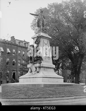 General Rochambeau Statue, Lafayette Park, Washington,DC, USA Stock ...