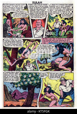Rulah was a character from vintage comics, depicted as a strong and ...