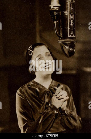 Ruth Etting was a popular American singer and actress in the 1920s and ...