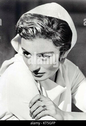 French actress Anouk Aimee in the movie Justine, USA 1969 Stock Photo ...