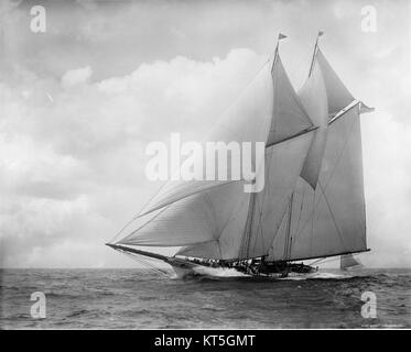The America was a famous schooner yacht known for winning the first ...