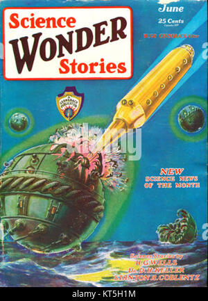 Wonder Stories was a popular science fiction magazine published in the ...