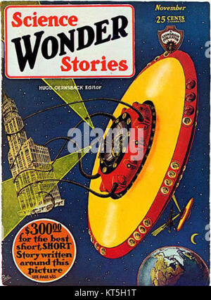 Wonder Stories was a popular science fiction magazine in the 1930s ...