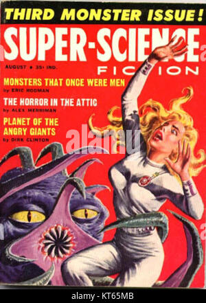 Super Science Fiction, published in 1958, is a science fiction magazine ...