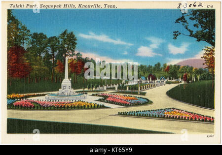 Talahi Park, Sequoyah Hills, Knoxville, Tenn. , Parks, Tichnor Brothers ...