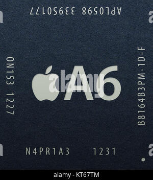 Apple A6 Chip Stock Photo - Alamy