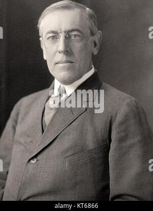Woodrow Wilson, the 28th president of the United States, led the nation ...
