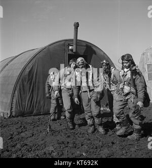 The Tuskegee Airmen, the first African American military aviators, are ...
