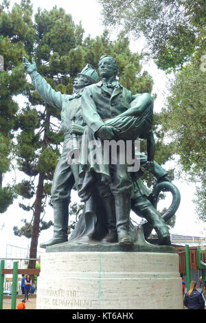 The Volunteer Firemen Memorial by Haig Patigian, located in Washington ...