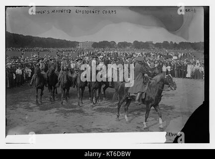 The Women's Mounted Emergency Corps was a volunteer organization formed ...