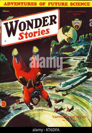 Wonder Stories, a 1933 science fiction magazine, is significant in the ...