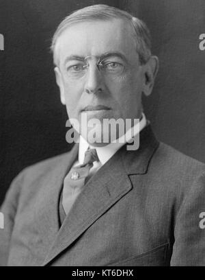 Woodrow Wilson was the 28th President of the United States, known for ...