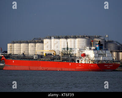 The Argent Cosmos, a cargo ship built in 2008 with IMO number 9393010 ...