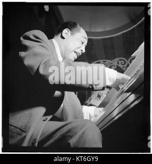 This portrait of Duke Ellington, taken at the Aquarium in New York ...
