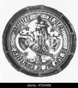 An armorial panel from the MET collection, cataloged as 126379 ...