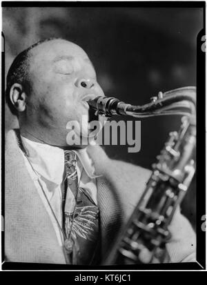 A portrait of Gene Sedric taken at 'The Place' in New York, circa July ...