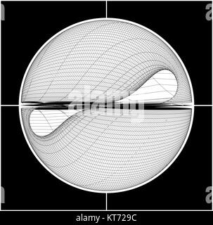 Angry Scarface Smiley Sign Wireframe Emoji Stock Photo - Alamy