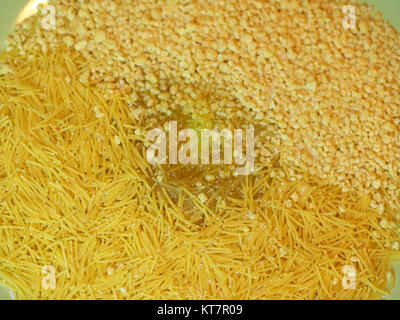grattini and filini egg pasta with olive oil in a dish Stock Photo - Alamy