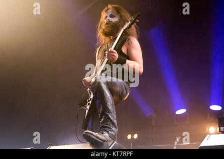 The controversial Norwegian black metal band Taake performs a live ...