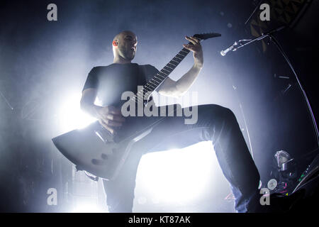 The American mathcore band Car Bomb performs a live concert at VEGA in ...