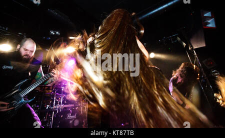 The Canadian technical death metal band Cryptopsy performs a live ...