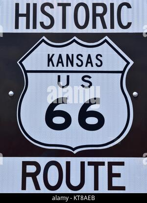 Route 66 in Kansas USA Stock Photo - Alamy