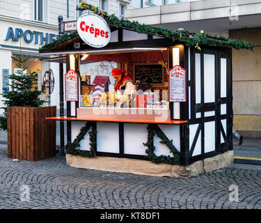 Berlin Spandau,Stall selling typical german food & drinks at ...