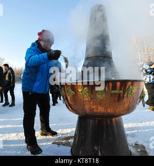 Genhe, China's Inner Mongolia Autonomous Region. 24th Dec, 2017 ...