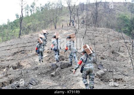 Soldiers in South Vietnam prepare for Operation Stomp in 1965. Aerial ...