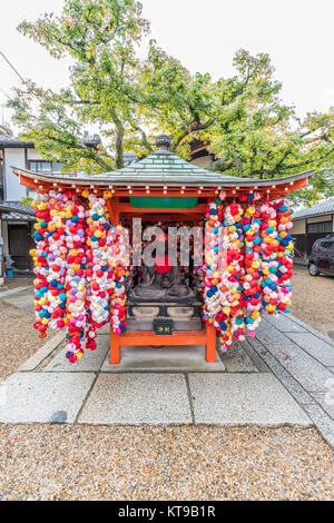 Yasaka Koshindo, dedicated to Koshin-san or Shomen Kongo a blue ...