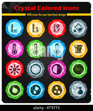 Plant Growing Sign Silhouette Icons Stock Photo - Alamy