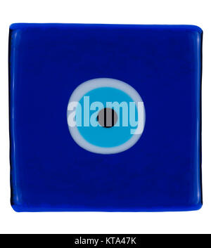 evil eye symbol amulet illustration on white background Stock Photo - Alamy