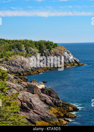 Whitehead, Whitehead Trail, Monhegan Island, Maine, USA Stock Photo - Alamy