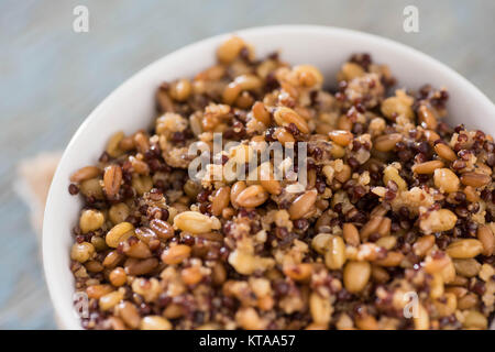 Bowl of Ancient Grains Cooked for Healthy Meal Stock Photo - Alamy