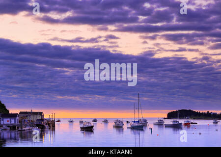 Harbor, Tenants Harbor, Maine, USA Stock Photo - Alamy