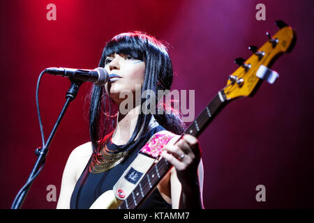 Laura Lee of Khruangbin performs live on stage on day 3 of All Points ...