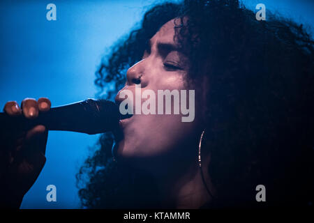 The American singer and songwriter Kiah Victoria performs a live ...