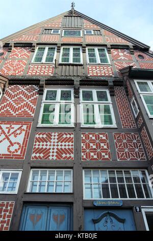 Norddeutsche Fachwerk Architektur Stock Photo - Alamy