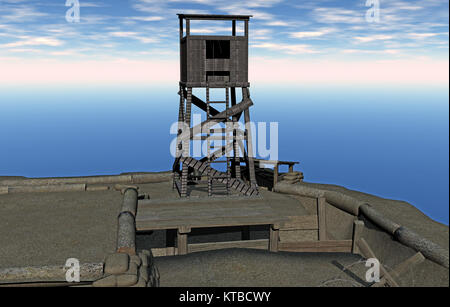 military base on berg Stock Photo - Alamy