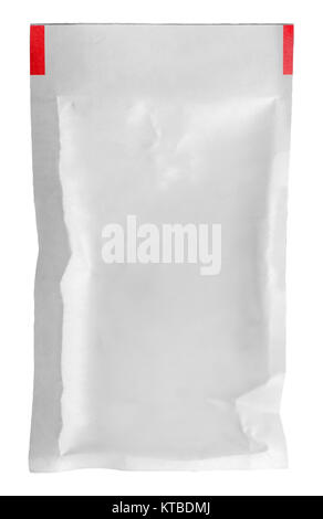 White Rectangle Container, Closed and Blank. Isolated on White ...