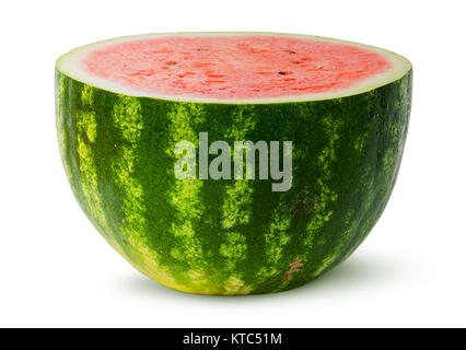 Half of red juicy watermelon rotated Stock Photo - Alamy