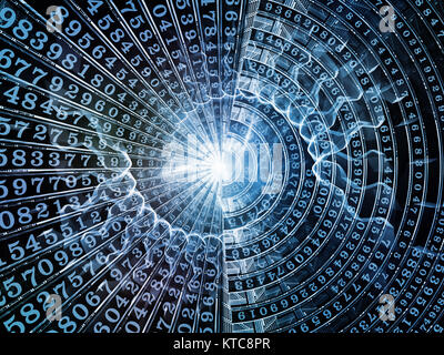 Propagation of World of Numbers Stock Photo - Alamy