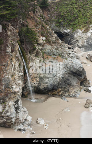 McWay waterfall trail, Julia Pfeiffer Burns State Park, Big Sur, CA ...