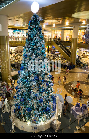 Christmas decorations in SM City Mall,Cebu City,Philippines Stock Photo ...
