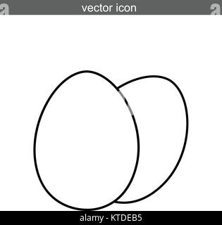 Various egg shapes. Vector Stock Vector Image & Art - Alamy