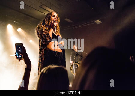 The American singer, songwriter and musician Zella Day performs a live ...